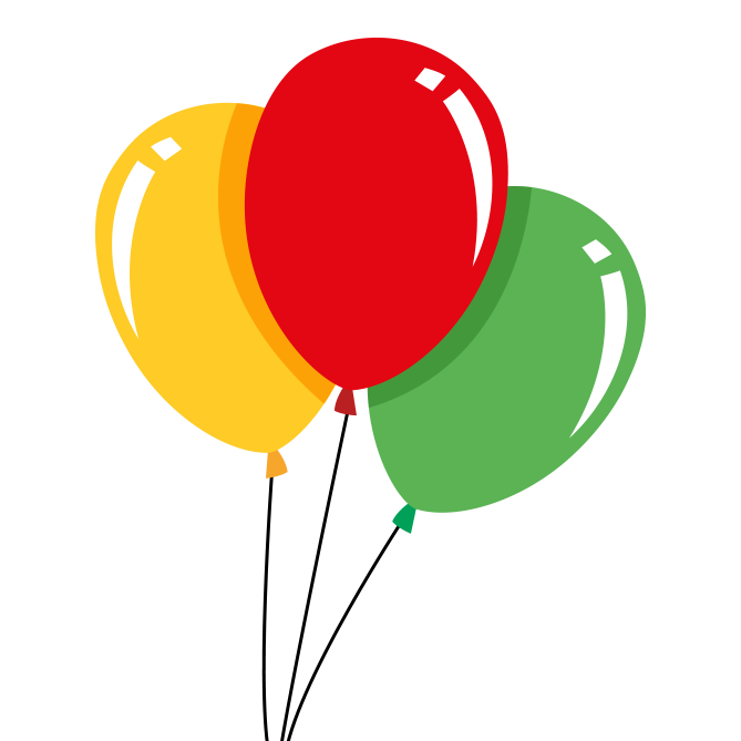 Dreidel Twisted Balloon | Hanukkah Balloon Decor | Hokey Pokey Balloons